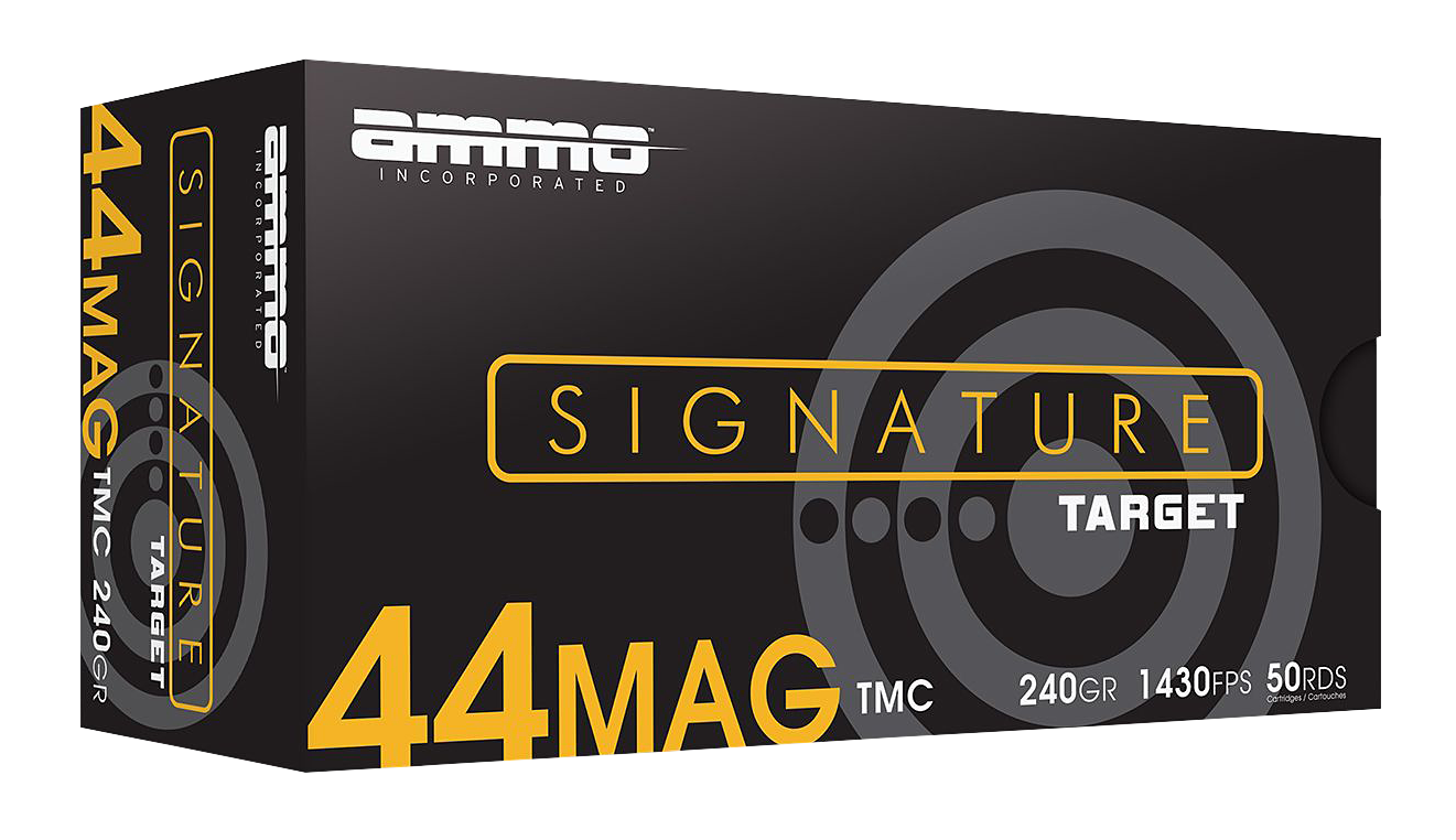 Ammo, Inc. Signature Target .44 Rem Mag 240 Grain TMC Handgun Ammo ...